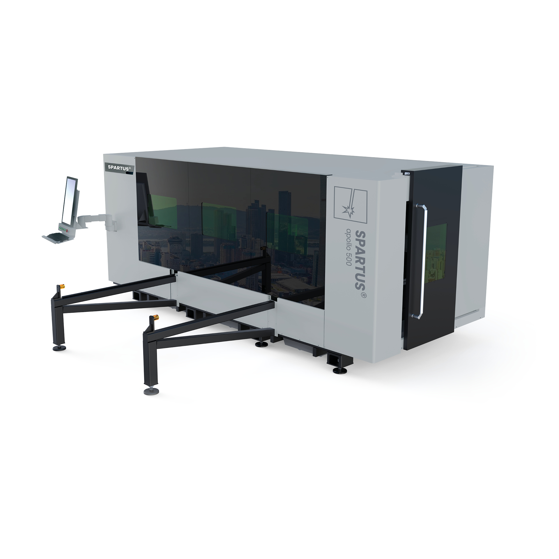 Wycinarka laserowa 3000W Spartus Apollo 500 - NWELD